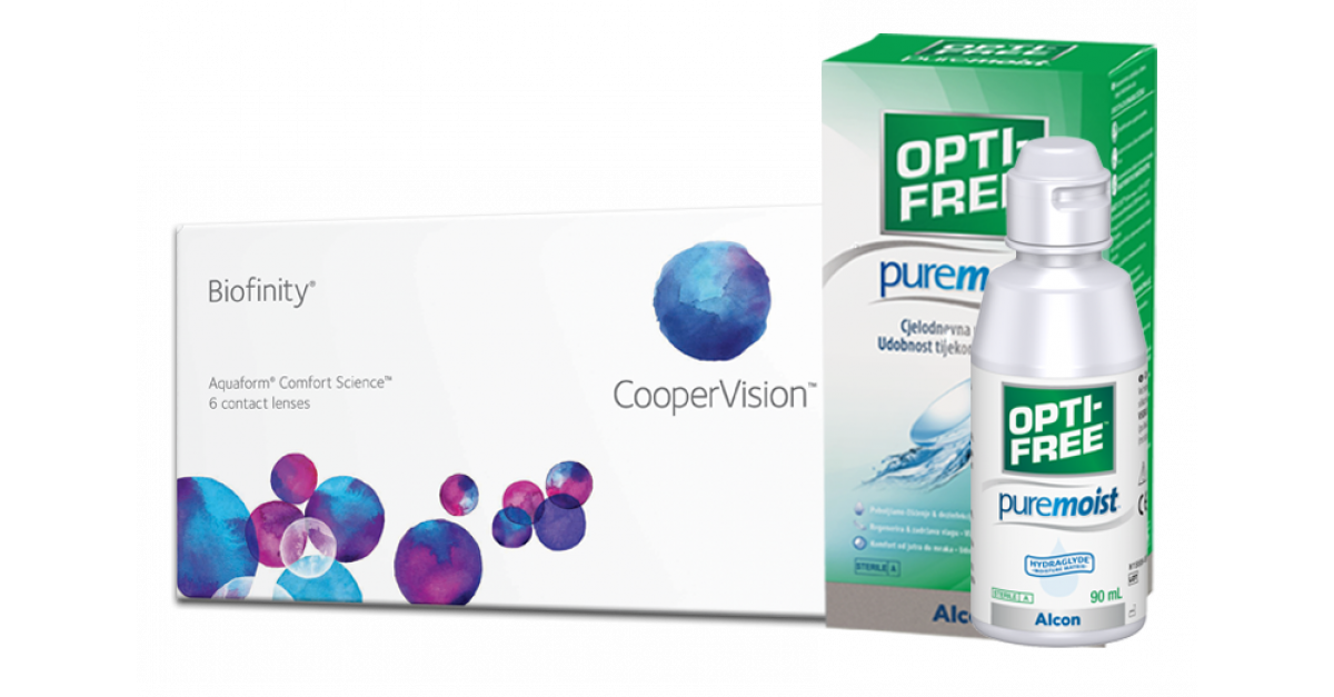 Biofinity® (6 лещи) — Lensin