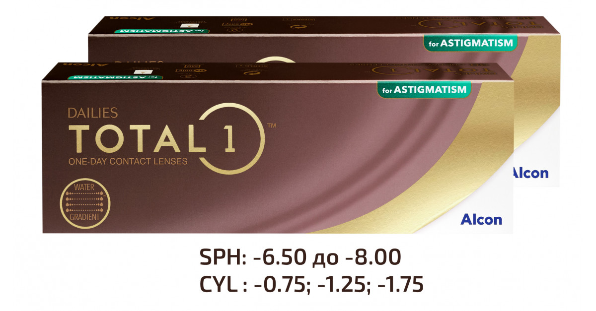 Dailies Total1® for Astigmatism - Еднократни астигматични лещи - LENSIN ...